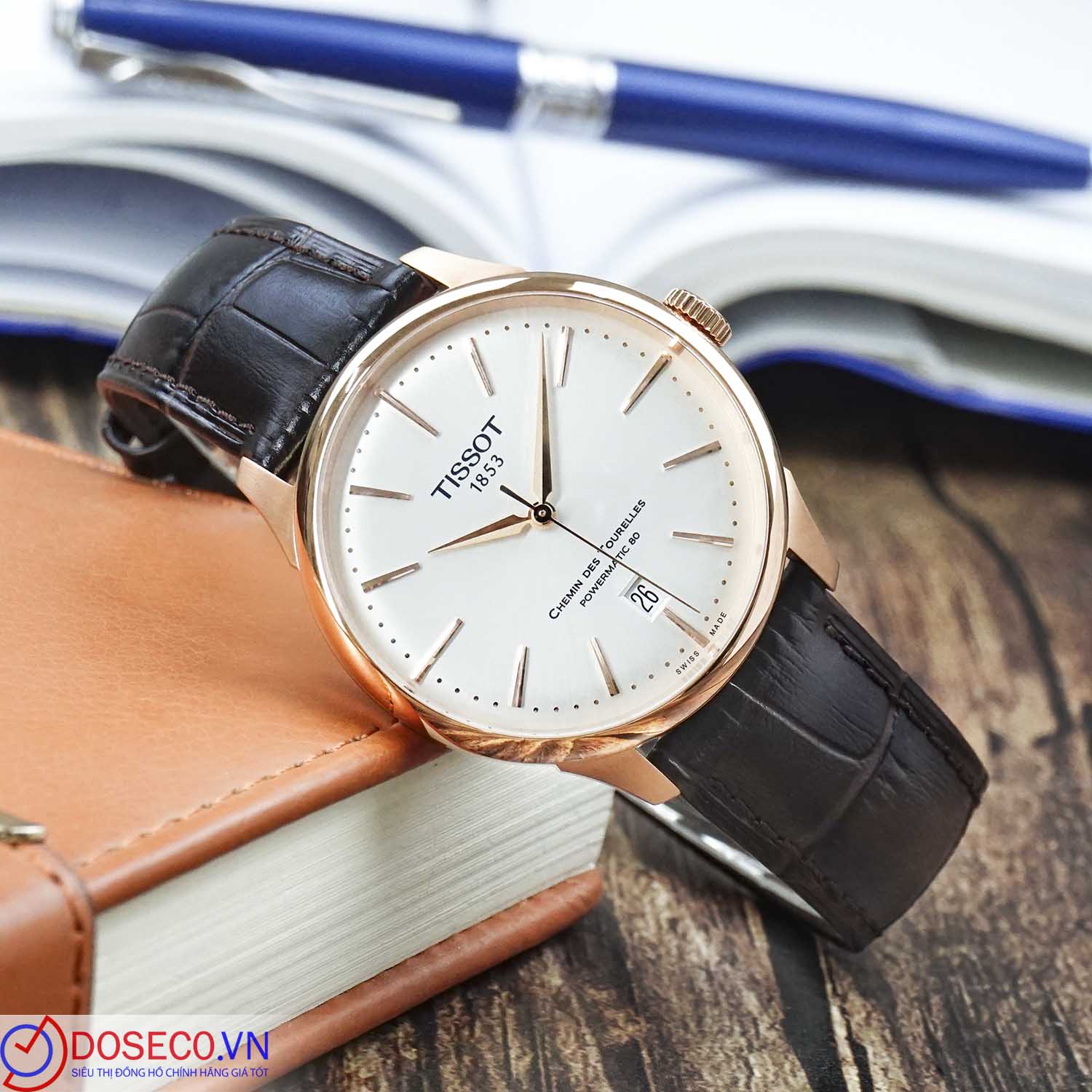 TISSOT CHEMIN DES TOURELLES POWERMATIC 80 T139.807.36.031.00 (T1398073603100)